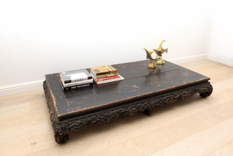 Antique Chinese "Opium Bed" Coffee Table