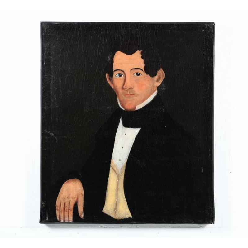 Antique Oil Painting Prior-Hamblin School Portrait of a Gentleman