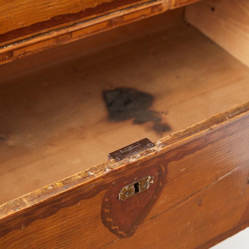 Antique Swedish Chest, Circa 1840