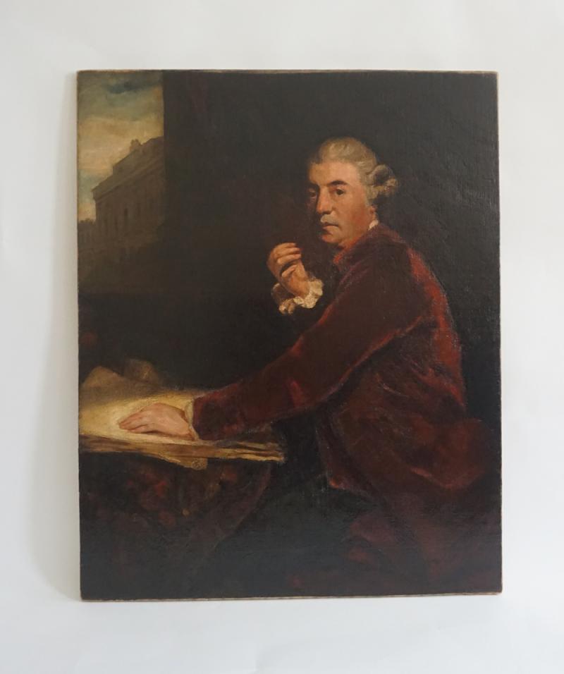 Architect William Chambers Portrait after Joshua Reynolds