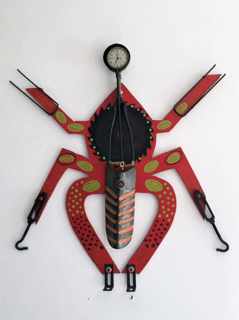 Barbara Kobylinska - Red Bug, 2018