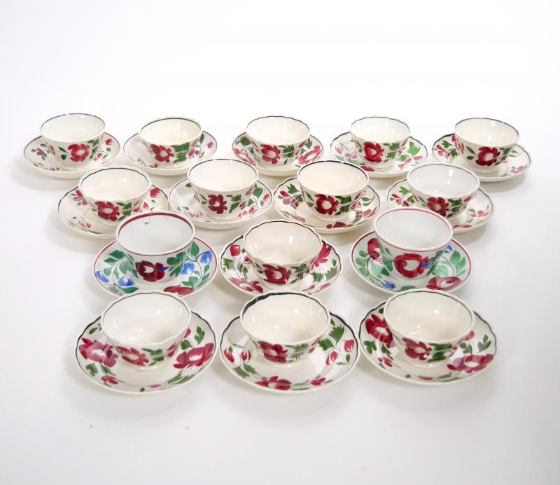 Beautiful American Adams Rose ironstone dinnerware Set