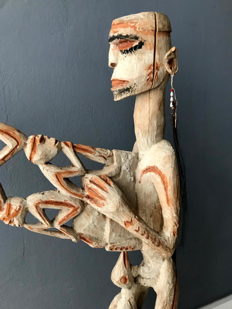 Bis Pole of Asmat People