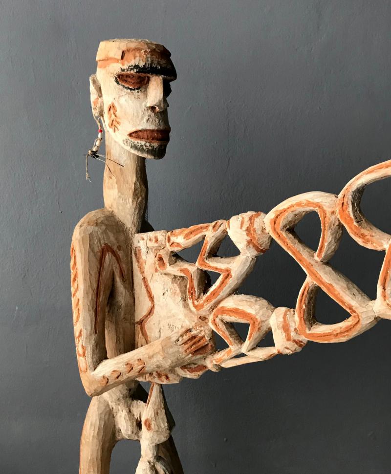Bis Pole of Asmat People