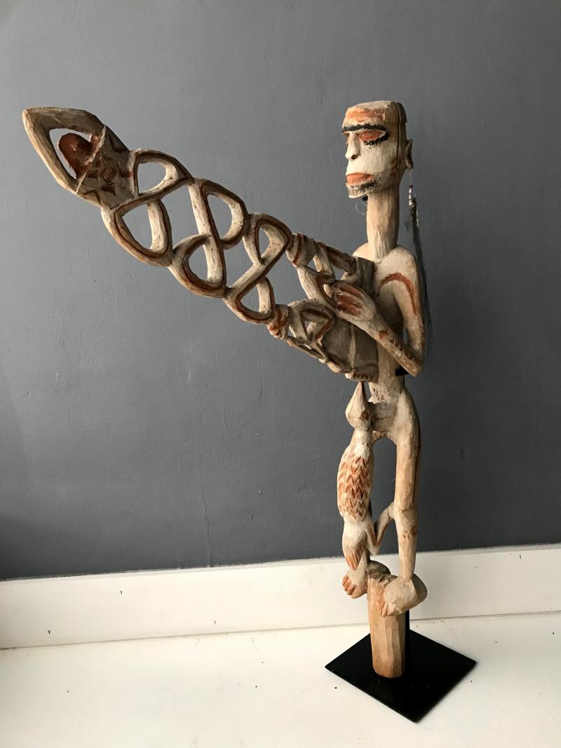 Bis Pole of Asmat People
