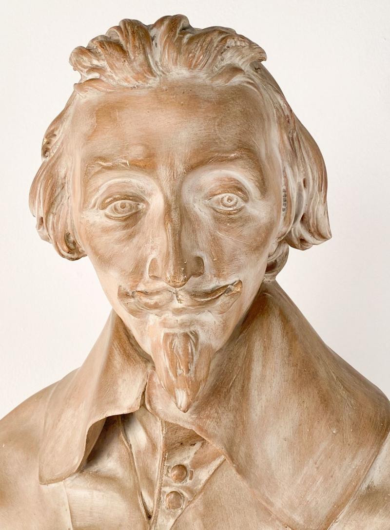 Bust of Cardinal Richelieu, France circa 1900