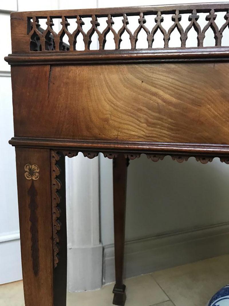 CHIPPENDALE SILVER TABLE ENGLISH CIRCA 1770