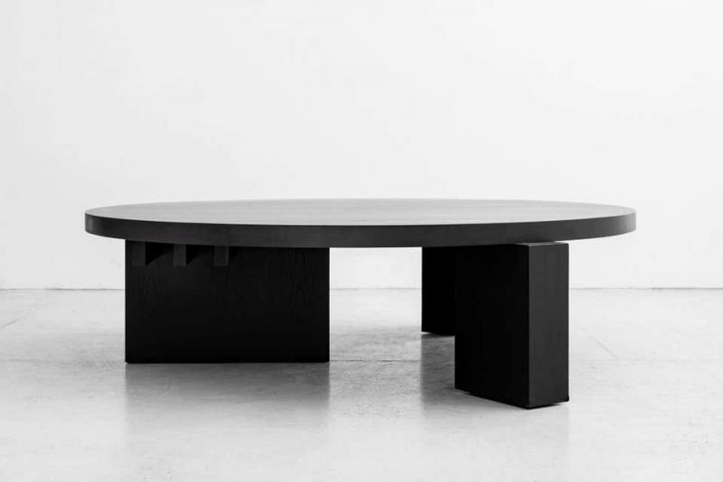 CUBIST ROUND COFFEE TABLE