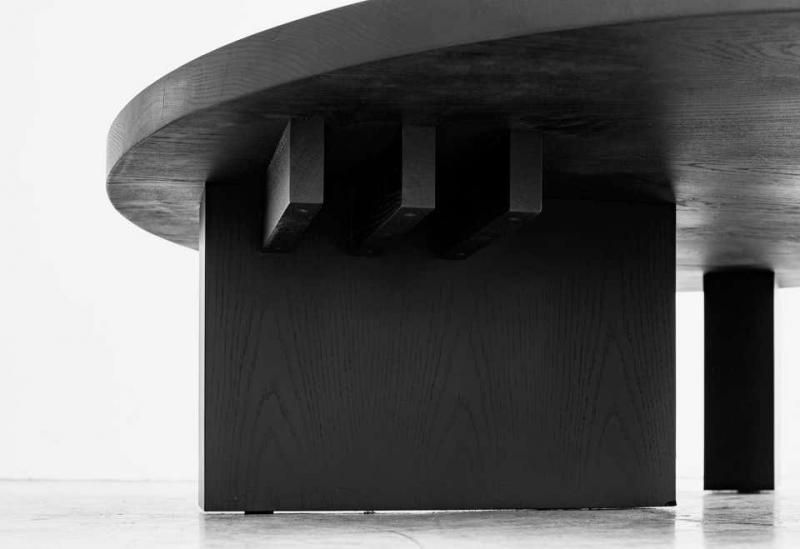 CUBIST ROUND COFFEE TABLE