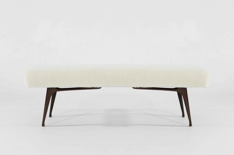 Carlos Solano-Granda - Sculptural ICO Bench Series 60 in Special Walnut ...