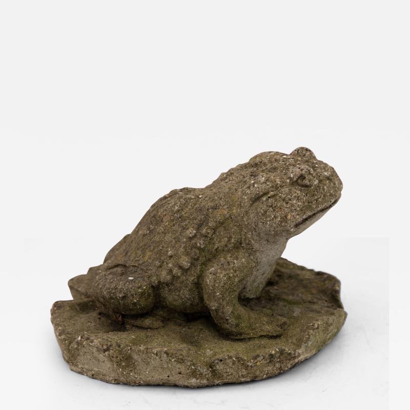 Cast Stone Frog