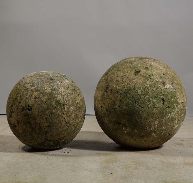 Cement Spheres Two Pairs