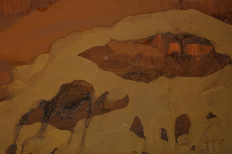 Charles Dix - Large Abstract Painting by Charles Dix