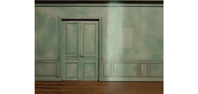 Charles Matton - The trace left on the wall by a painting II, with a ...