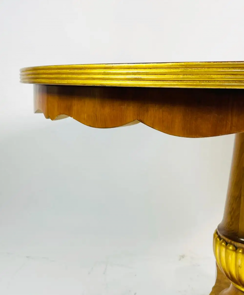 Charles Pollock - Charles Pollock for William Switzer Giltwood Center /Dining Table
