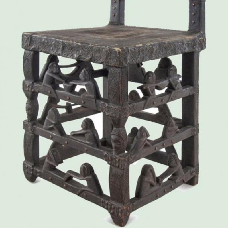Chowke Wood Chief's Throne Chair