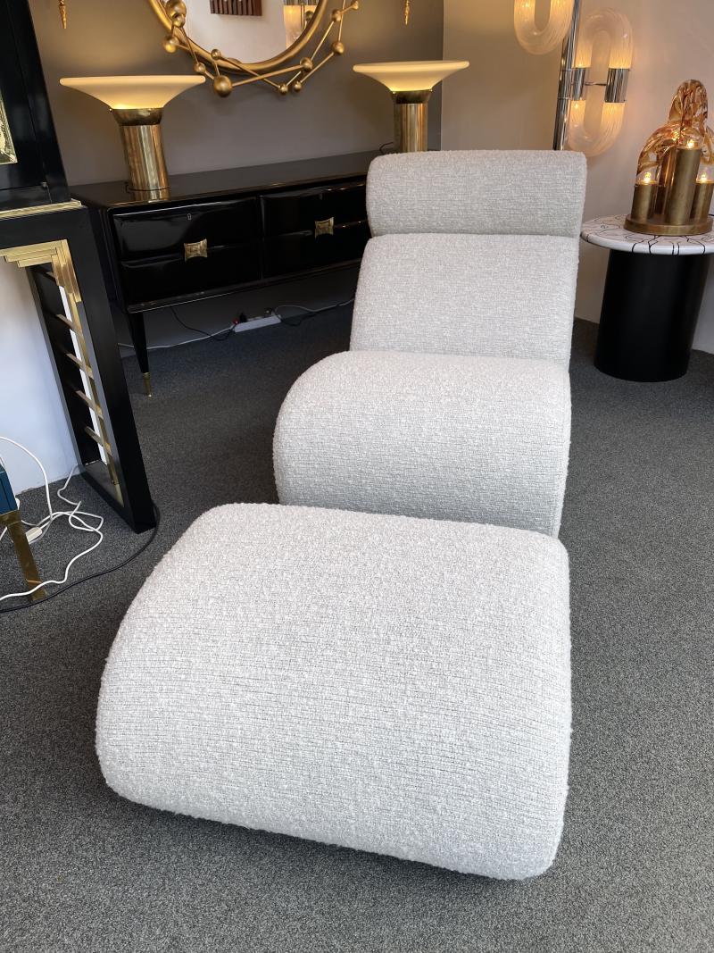 Cini Boeri - Bobo Relax Lounge Chair with Ottoman by Cini Boeri for ...