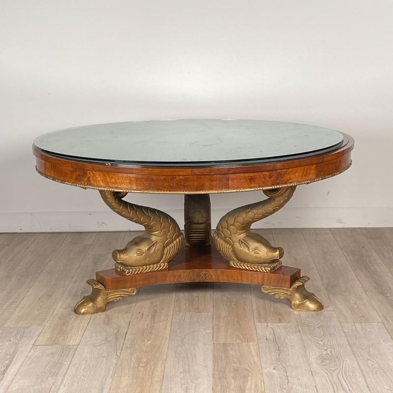 Circa 1980 Bespoke Round Dining Table