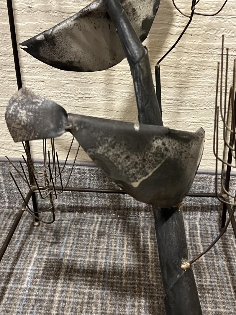 Curtis Jeré - CURTIS JERE FISH AND PLANTS BRUTALIST SCULPTURE