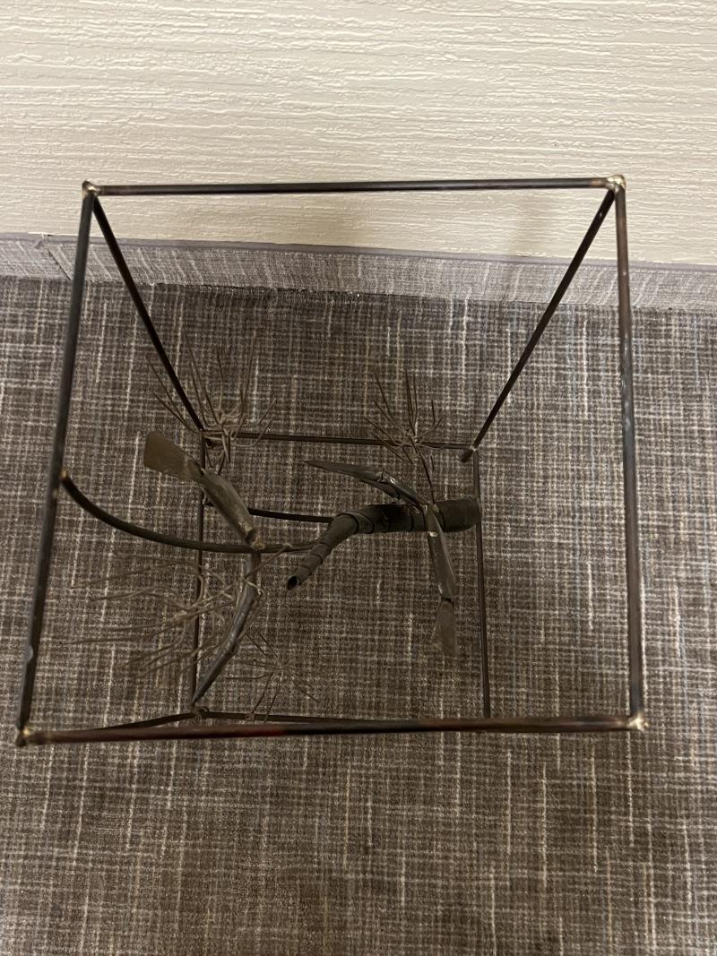 Curtis Jeré - CURTIS JERE FISH AND PLANTS BRUTALIST SCULPTURE