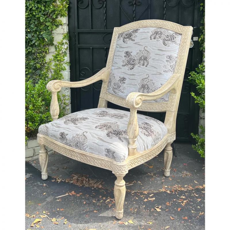 Dennis & Leen - Formations Carved Italian Arm Chair W Clarence House ...