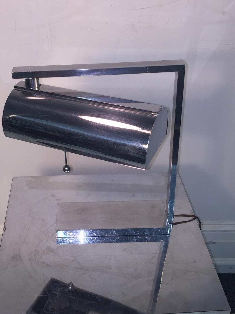 Donald Deskey - Striking Modernist Art Deco Desk Lamp attributed to ...