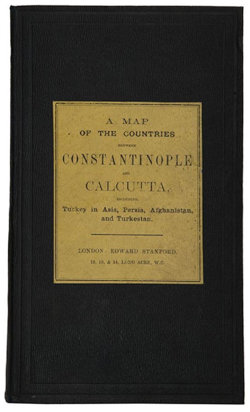 Edward Stanford - Map of the countries between Constantinople and ...