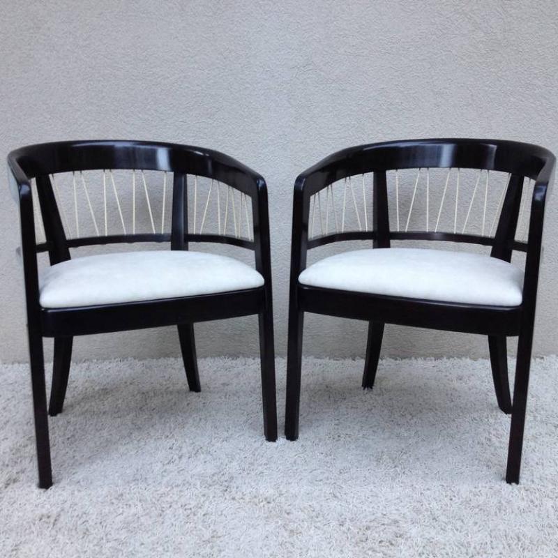 Edward Wormley - Pair of Edward Wormley Chairs