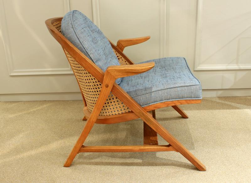 Edward Wormley - Rare and Exceptional Lounge Chair by Edward Wormley