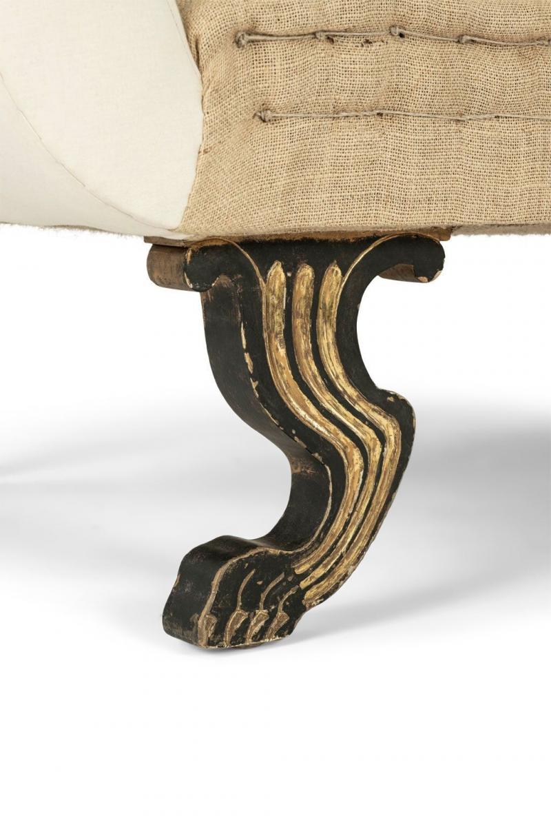 Empire Style Curved-Arm Daybed