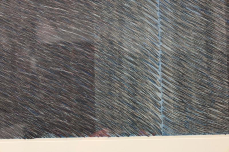 Eric Terry - Eric Terry, "Blue Flow", Graphite on Paper, 1975