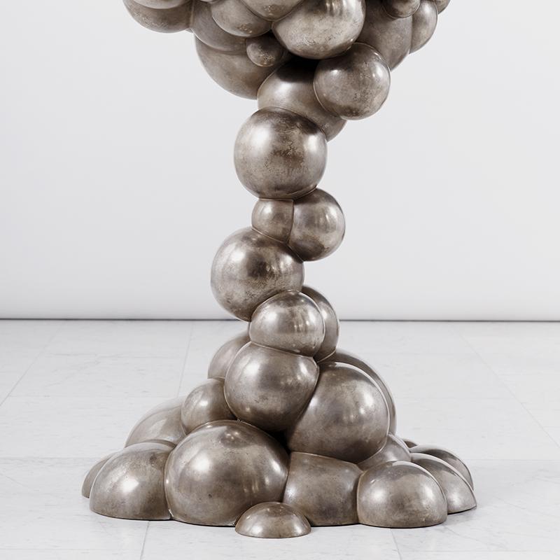 Erin Sullivan - Erin Sullivan, Silvered Bronze Bubble Console, USA, 2016