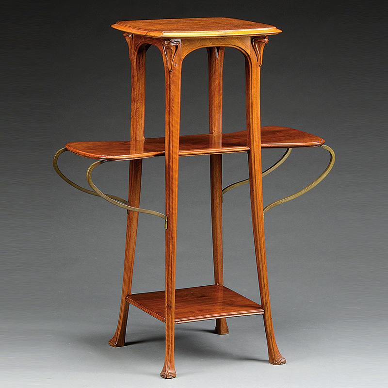 Eugène Gaillard - Art Nouveau Sellette by Gaillard