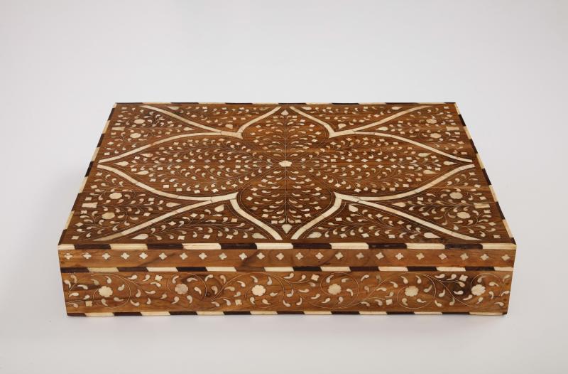 Exotic Wood Inlay Box
