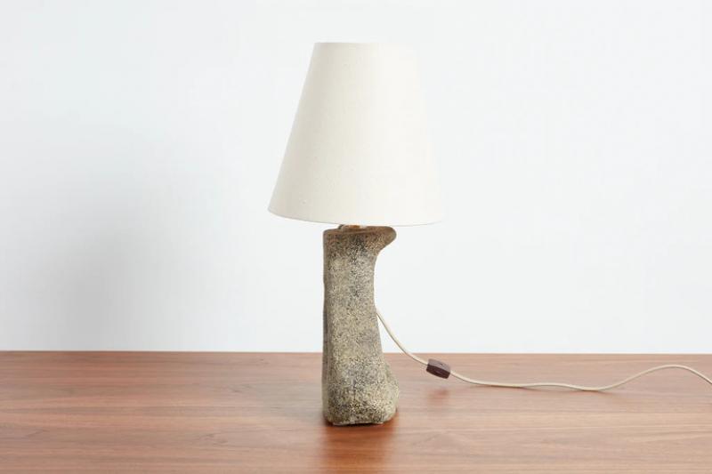 FRENCH GRANITE TABLE LAMP