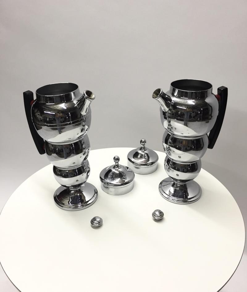 Farberware - Two "Bubble" Cocktail Shakers by Farberware