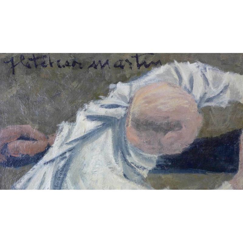 Fletcher Martin - “The Corner” by Fletcher Martin, 1962