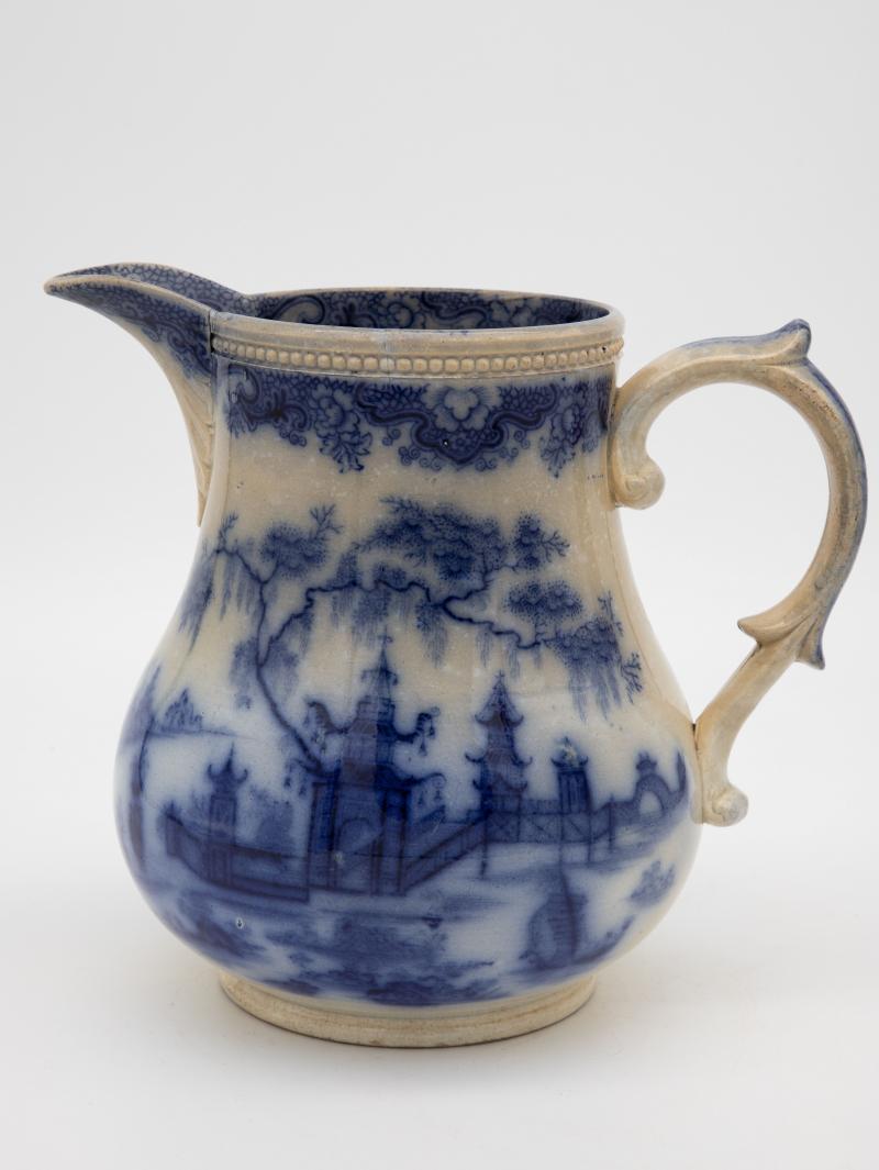Flow Blue Pitcher