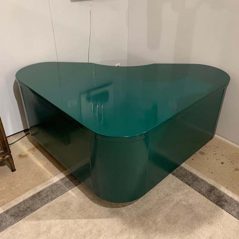 Frank Fletcher - Art Deco Racing Green Fletcher Aviation Desk
