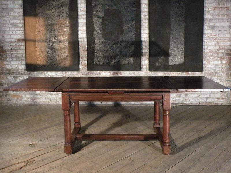 French 16th Century Henry II Walnut Extending Table