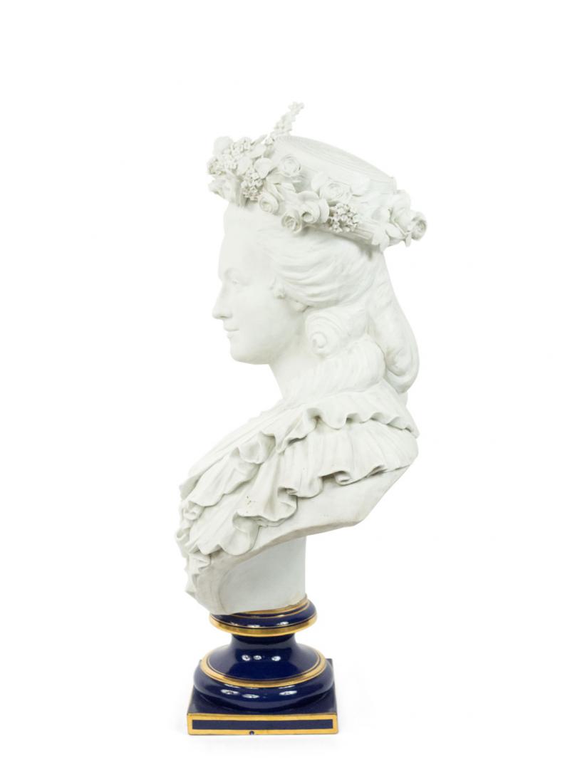 French Louis XVI Porcelain Bust