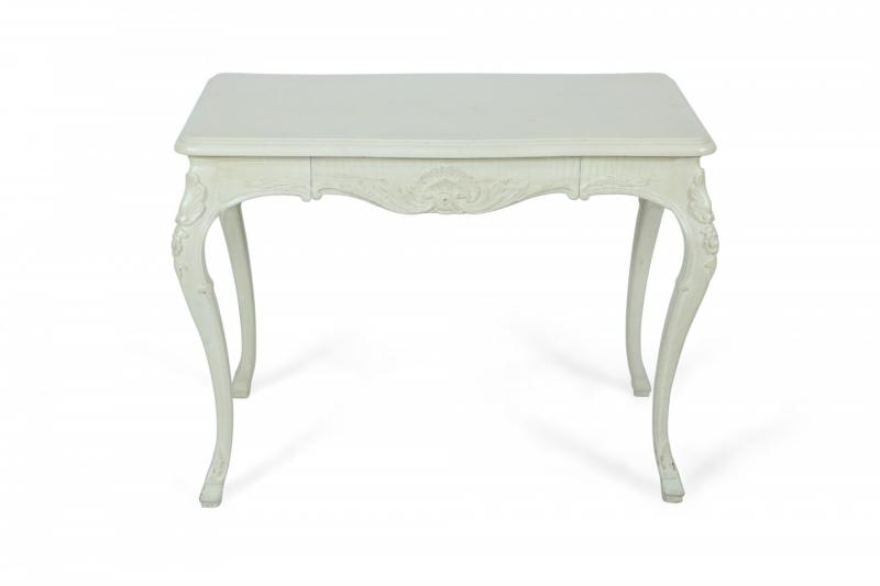 French Provincial Painted Foyer Table