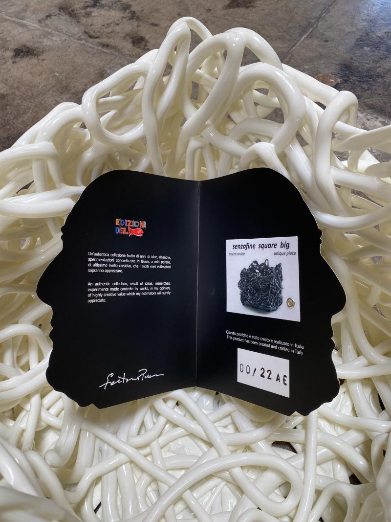 Gaetano Pesce - Senzafine Soft Resin Basket by Gateano Pesce