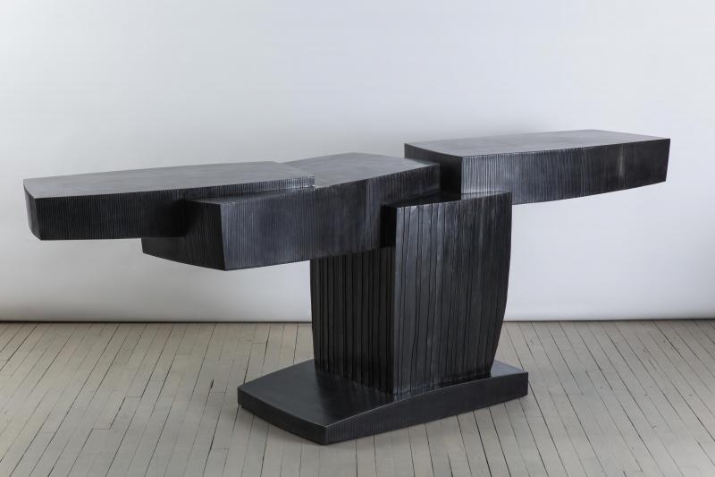 Gary Magakis - Gary Magakis, Blackened Steel Ledges Console, USA, 2016