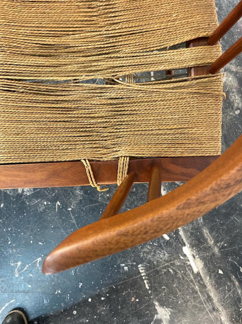 George Nakashima - George Nakashima Grass Seated Chair, Circa 1960's