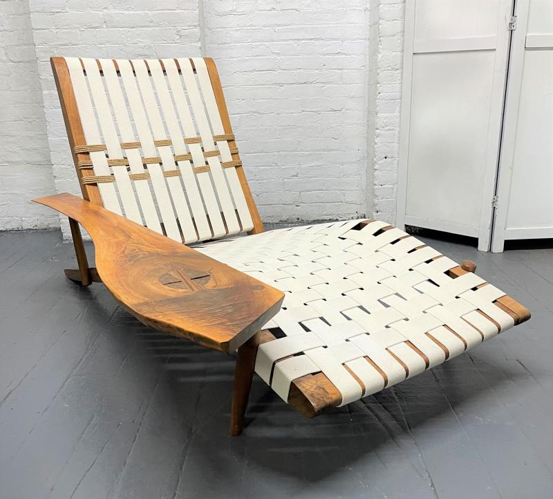 Mira Nakashima - George Nakashima Studio Chaise Lounge