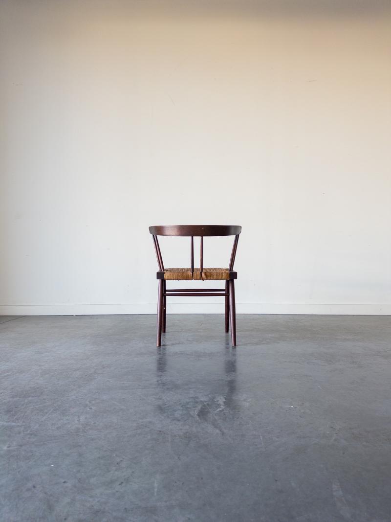 George Nakashima - Grass-Seated chair by George Nakashima