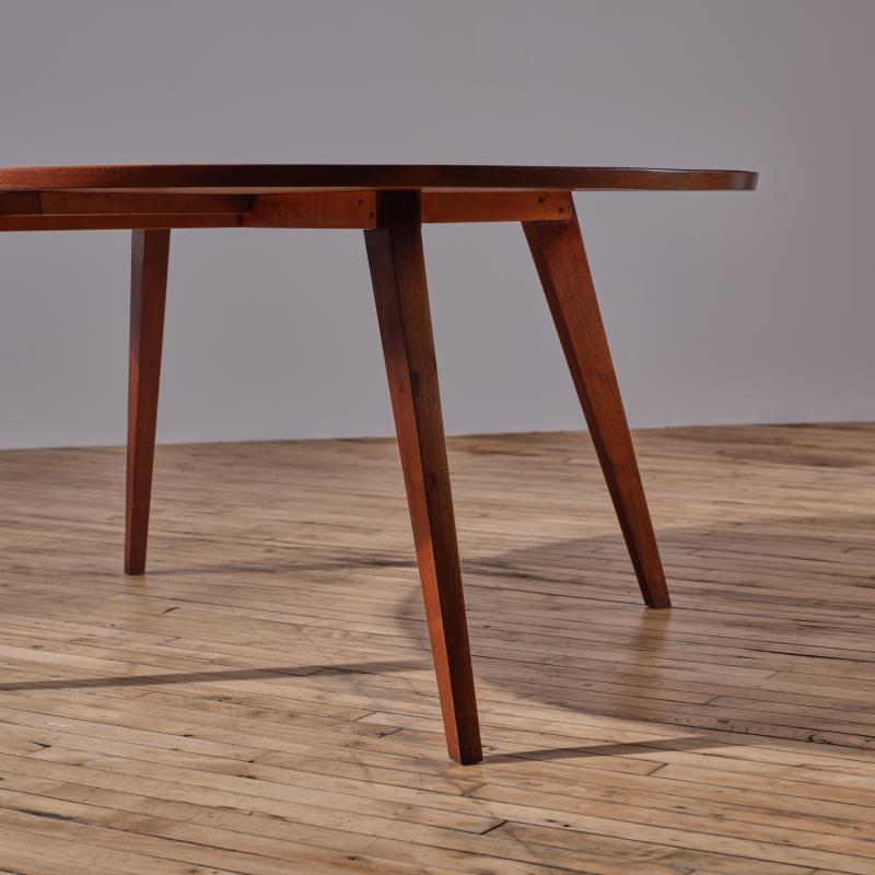 George Nakashima - Very Early Round Splay-Leg Dining Table