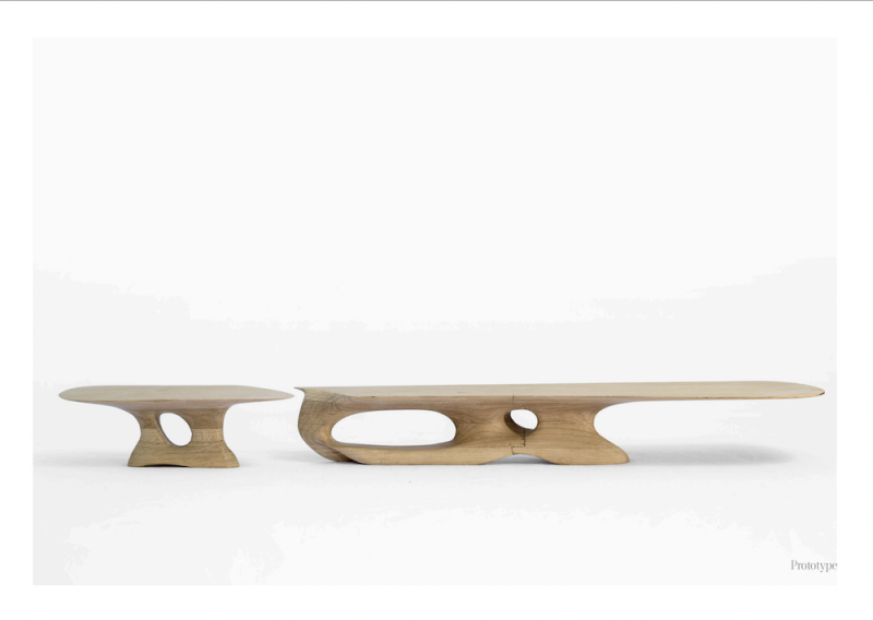 Georges Mohasseb - Dune 061 Dining Table by Georges Mohasseb for Studio ...