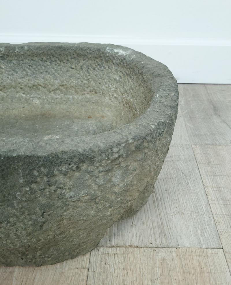 Granite Stone Large Japanese Water Trough, 18th/19th century